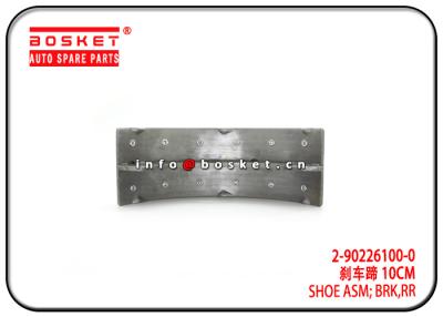 China Isuzu 4HE1 ELF400 NPR Rear Brake Shoe Assembly 2-90226100-0 2902261000 for sale