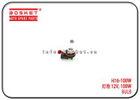 China Isuzu Truck Parts H16-100W H16100W LED Headlight Bulb 12V 100W High Durability for sale