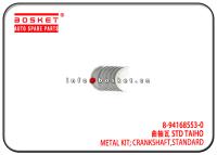 China ISUZU 4JA1 NHR NKR Standard Crankshaft Metal Kit M184A1 STD 8-94168553-0 8941685530 for sale