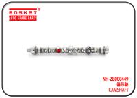 China Isuzu 4BD1 4BE1 Camshaft NH-ZB000449 NHZB000449 Engine Spare Part for sale