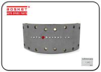 China Isuzu Rear Brake Shoe Kit 5878316930 5-87831693-0 for 4HK1 NPR 700P 9.5kg for sale