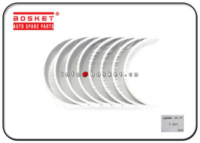 China Isuzu 4HE1 4HK1 R808H +0.25 Connecting Rod Bearing Set U/S 0.25 Engine Parts for sale