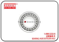 China Rear Axle Hub Outer Bearing for ISUZU 6WF1 10PE1 CYZ CXZ 1-09812232-0 1098122320 for sale