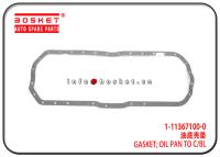 China ISUZU 6BD1 6BG1 Oil Pan to Cylinder Block Gasket 1-11367100-0 1113671000 for sale