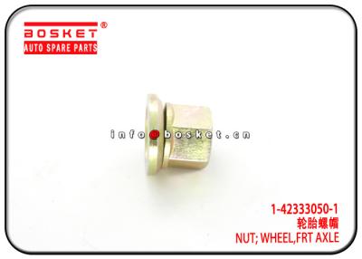 China ISUZU 1-42333050-1 1423330501 Front Axle Wheel Nut for 6WF1 EH700 CXZ 0.162kg for sale