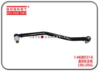 China ISUZU 10PE1 CXZ96 Drag Link 1-44380151-0 1443801510 Truck Chassis Parts 8.4kg for sale