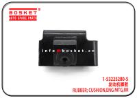 China Isuzu FVR FRR FSR Rear Engine Mounting Cushion Rubber 1-53225280-5 1532252805 6SD1 for sale