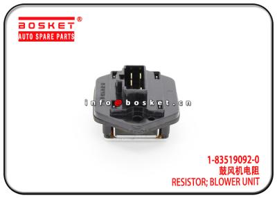 China Blower Unit Resistor for ISUZU 10PE1 CXZ81 1-83519092-0 1835190920 0.048KG for sale