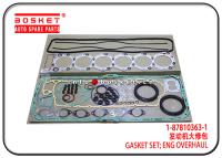China ISUZU 6SA1 XE Engine Overhaul Gasket Set 1-87813298-0 1878132980 2.9kg for sale