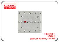 China Standard Rear Brake Shoe Lining 1-88310307-1 for ISUZU 6WF1 CXZ51K 1883103071 for sale