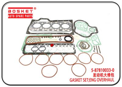 China ISUZU DA220 Engine Overhaul Gasket Set 5-87810033-0 5878100330 for sale