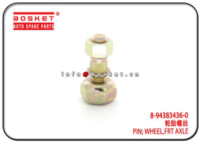 China ISUZU NPR NKR 600P Front Axle Wheel Pin 8943834360 8-94383436-0 0.18kg for sale
