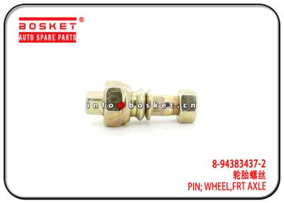 China Front Axle Wheel Pin L for ISUZU NPR NKR 600P 8-94383437-2 8980079740 0.17kg for sale