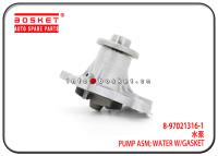 China Water Pump Assembly with Gasket 8-97021316-1 8970213161 for ISUZU 4JA1 4JB1 XD 1.6kg for sale