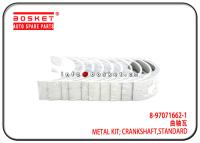 China ISUZU 4BD2 NPR Standard Crankshaft Metal Kit 8-97071662-1 8970716621 for sale