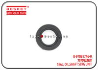 China ISUZU Shaft Steering Unit Oil Seal 8-97081746-0 8-94240929-0 for 4ZD1 TFR16 Truck Chassis Parts for sale