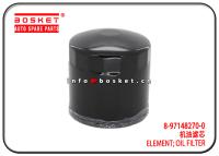 China ISUZU 4HK1 Oil Filter Element 8970967770 8-97148270-0 for NKR NPR 700P 1.3kg for sale