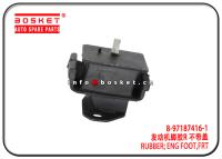 China ISUZU 4HK1 NPR Front Engine Foot Rubber 8-97187416-1 8971874161 2.23kg for sale