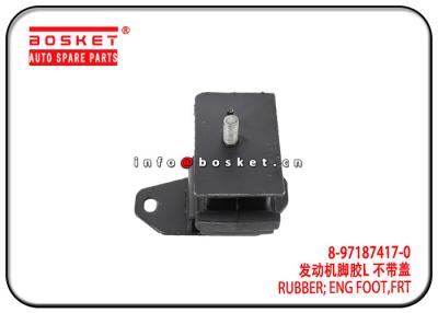 China Isuzu 4HK1 4HE1 NPR Front Engine Foot Rubber 8-97187417-0 8971874170 Engine Mount for sale