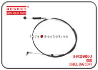 China Engine Control Cable Clutch System Parts for ISUZU NPR 8-97259000-3 8972590003 0.794kg for sale