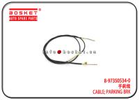 China Isuzu NPR 4HG1 4HF1 Parking Brake Cable 8-97350534-0 8973505340 1.6kg for sale