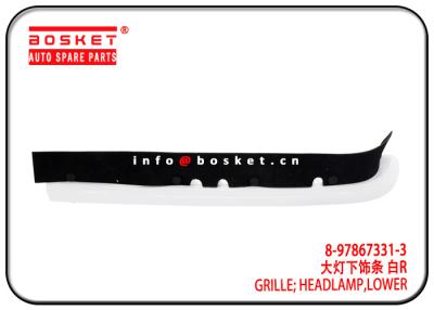 China Isuzu NKR55 4JB1 Lower Head Lamp Grille 8978673313 8-97867331-3 for sale