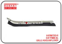 China ISUZU NKR94 Lower Head Lamp Grille 8-97867332-0 8978673320 0.8kg for sale