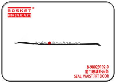 China Isuzu NMR VC46 700P Front Door Waist Seal 8-98029192-0 6107140-P301 0.28kg for sale
