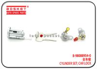 China Isuzu 4HK1 FRR NMR 700P Car Lock Cylinder Set 8-98088954-0 8980889540 for sale