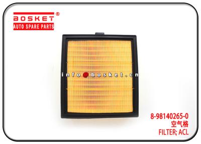 China Isuzu 8981402650 8-98140265-0 Air Cleaner Filter for DMAX 2013 TFR TFS for sale