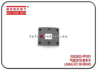 China ISUZU 700P Rear Brake Lining Kit 3502053-PP301 3502053PP301 Brake Parts for sale