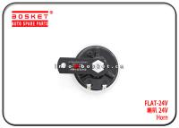China Isuzu Truck Parts FLAT-24V Horn 24V Electric Horn for Isuzu Genuine Replacement for sale