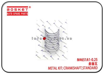 China ISUZU 4JB1 4JB1T 4JG1 Standard Crankshaft Metal Kit M4651A1-0.25 M4651A10.25 for sale