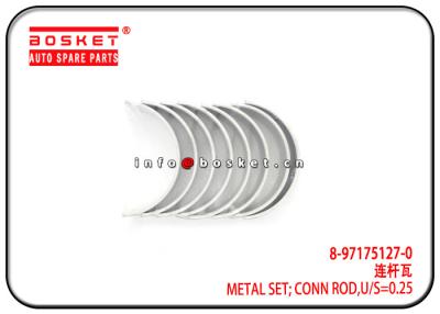China Connecting Rod Metal Set for ISUZU 4HF1 NPR66 0.25mm Oversize 8971751270 for sale