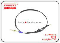 China ISUZU 6HK1 FVR34 Engine Control Cable 1-73996483-0 1739964830 0.35kg for sale