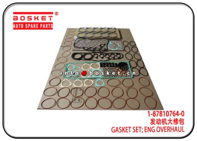 China ISUZU 10PD1 CXZ Engine Overhaul Gasket Set 1-87810764-0 1878107640 4KG for sale