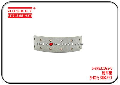 China ISUZU NPR Front Brake Shoe 5-87832022-0 5878320220 6.32kg Brake Parts for sale