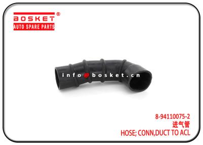 China Isuzu NKR 100P Duct to Air Cleaner Connecting Hose 8-94110075-2 8941100752 for sale
