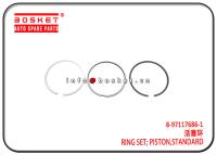 China Standard Piston Ring Set 8-97117686-1 8971176861 for ISUZU 4BD2 NPR Engine for sale