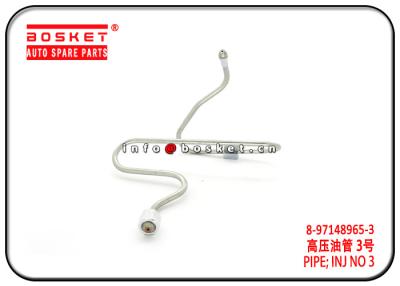 China ISUZU 4HE1 NPR Injection No 3 Pipe 8971489653 8-97148965-3 Fuel Line for sale