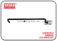 China ISUZU Mirror Side Stay RH 8-98166180-0 8981661800 for NPR75 NLR85 NKR85 2.4kg for sale