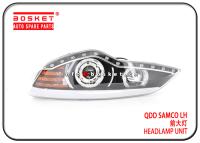 China QDD SAMCO LH Headlamp Unit for Isuzu Truck 1PCS Left Hand Headlight for sale