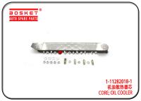 China ISUZU 6BG1T Oil Cooler Core 1-11282018-1 1112820181 for FRD FSR 2.5kg for sale