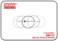 China Standard Piston Ring Set for Isuzu 6WF1 CXZ51 1-12121154-1 1121211541 0.212kg for sale