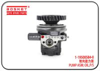 China Power Steering Oil Pump Assembly 1195005840 1195004560 for Isuzu 6HH1 FSR32 1-19500584-0 for sale