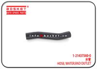 China Radiator Outlet Water Hose 1-21437560-0 1214375600 for Isuzu UBS FSR FRR 0.39kg for sale