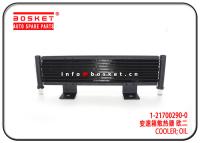 China Isuzu 6WF1 CXZ51K Truck Oil Cooler 1-21700290-0 1217002900 1217003940 for sale