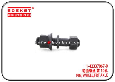 China Front Axle Wheel Pin for Isuzu 10PE1 CXZ81 VC46 FVR 1-42337067-0 1423370670 for sale