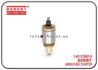 China Isuzu 10PE1 CXZ81 Starter Armature 1-81121067-0 1811210670 2.34kg for sale
