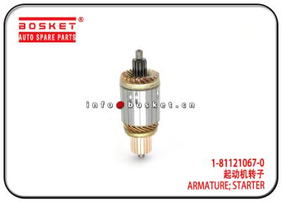China Isuzu 10PE1 CXZ81 Starter Armature 1-81121067-0 1811210670 2.34kg for sale